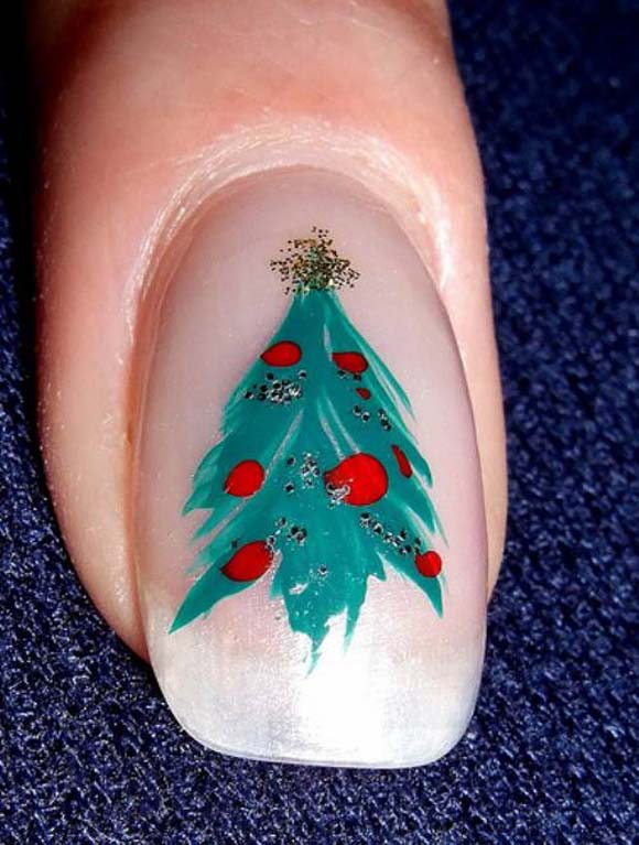 Новогодишни нокти - iLike.mk